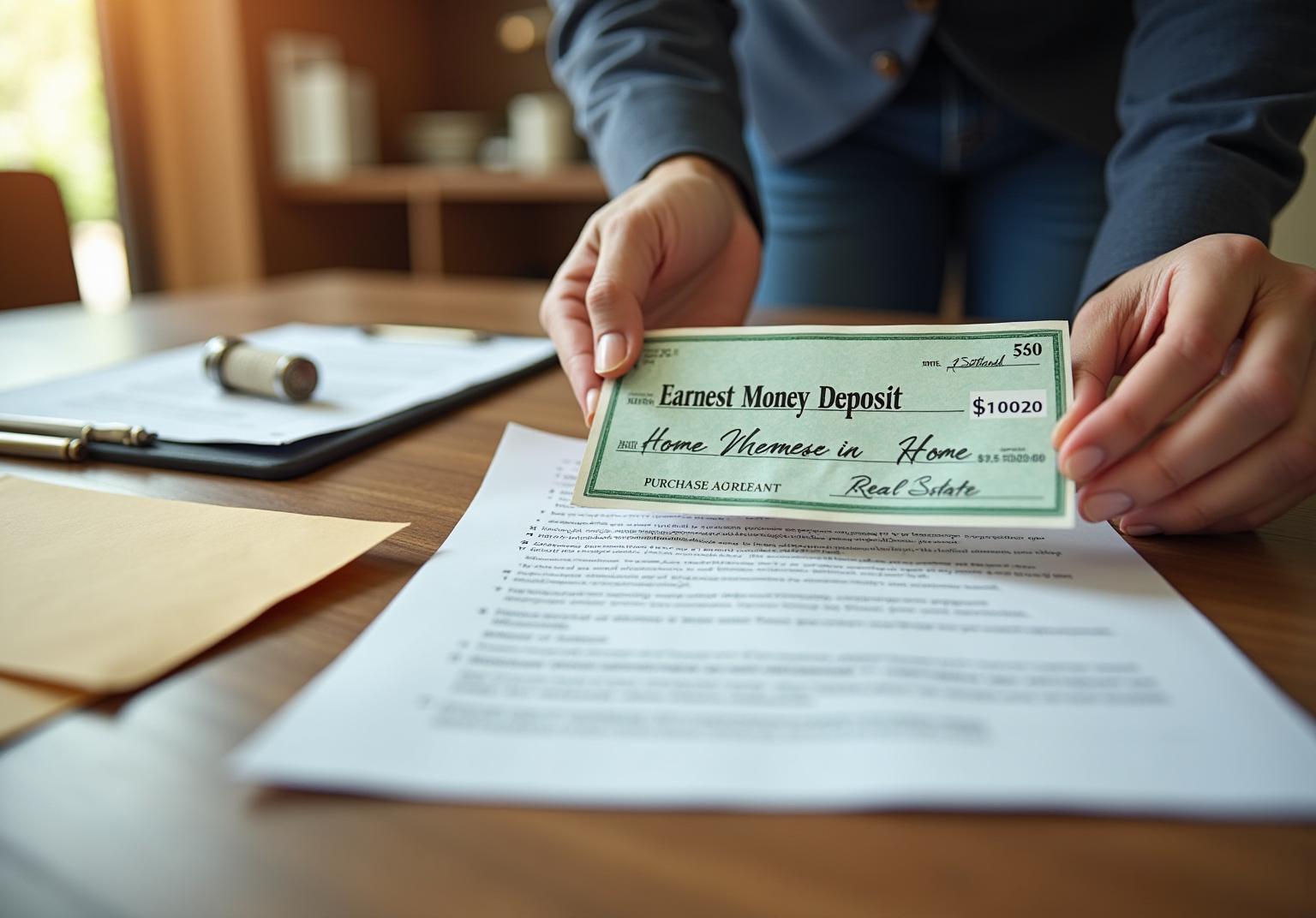 Understanding Earnest Money Deposit Checks for Homebuyers - F5 Mortgage LLC